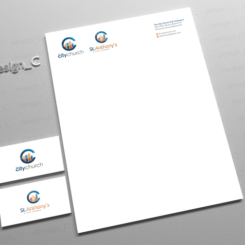 The City Church Letterhead | Stationery contest