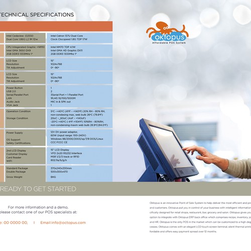 Designs | Create a classy and luxury look for a POS brochure | Brochure ...