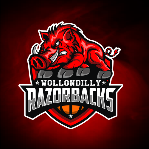 Razorbacks Basketball Logo | Logo design contest