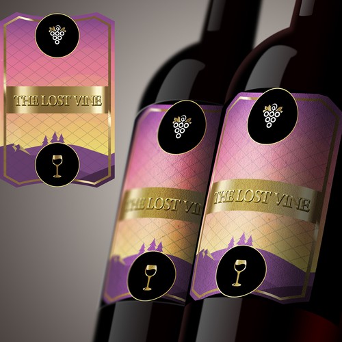 Organic Wine Label for Major Grocery Chain | Product label contest