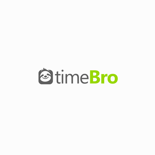Create a logo for timeBro that involves a sloth | Logo design contest