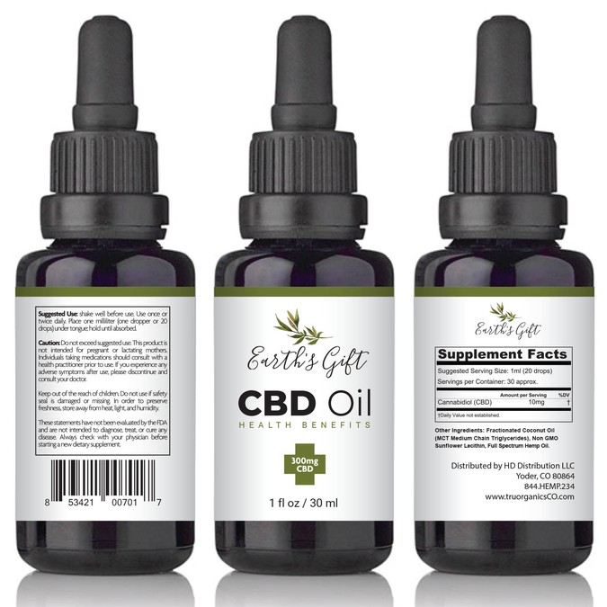 Create a CBD Oil Label for new and exciting company! | Product ...