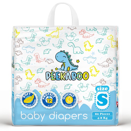 Designs | Packaging design for baby diapers. Other designs sizes will ...