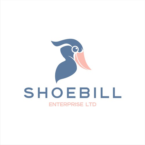 Designs | A powerful logo of Shoebill showing versatility & reliability ...