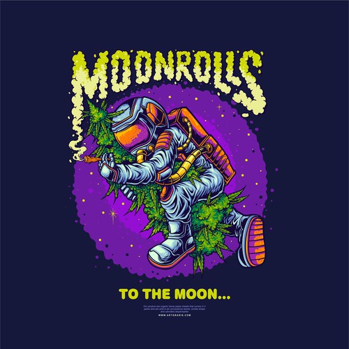 Designs | Design the hippest astronaut smoking cannabis for our ...