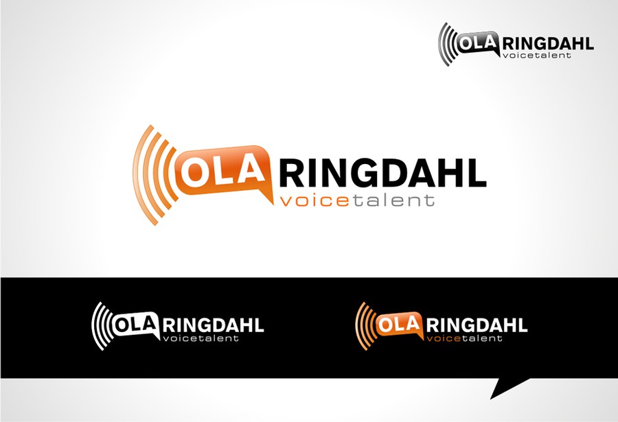 Logo for professional voicetalent (voiceover) | Logo design contest