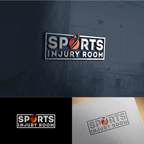 real simple but catchy logo needed for the sports injury room | Logo ...