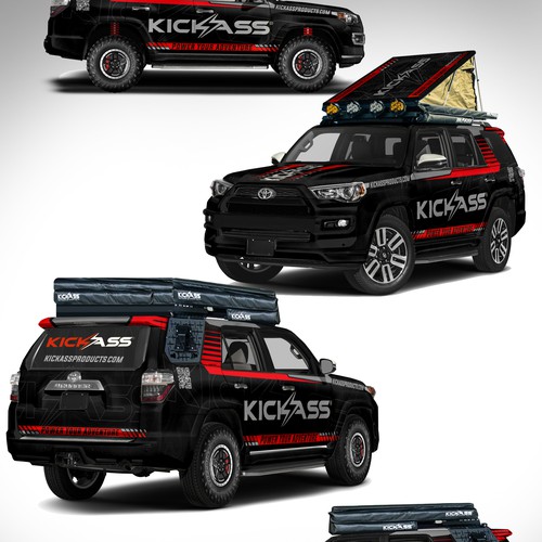 Designs | KickAss Vehicle Wrap | Car, truck or van wrap contest