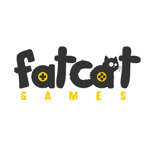 Create a Fat cat logo for Fatcat Games | Logo design contest
