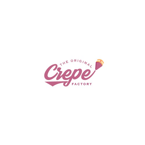 The Original Crepe Factory Logo Design! | Logo design contest