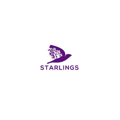 Create a murmuration-inspired logo for Starlings! | Logo & brand ...