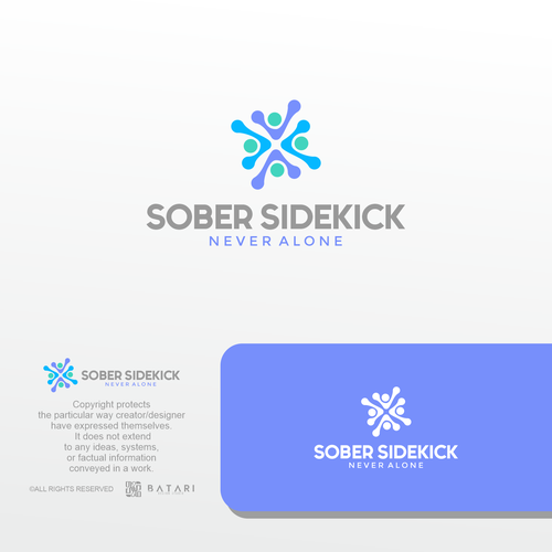 Designs | Design powerful Icon for the Sober Sidekick app | Logo design ...