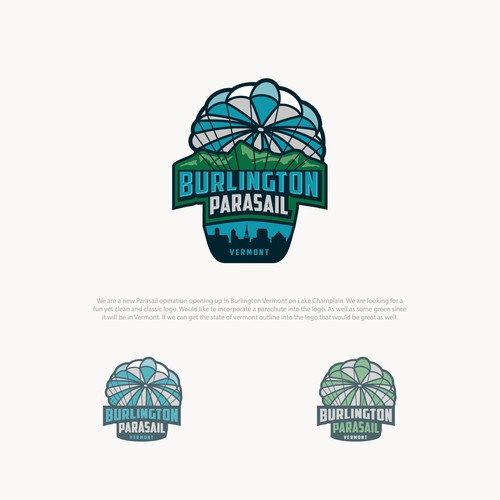 Need a clean yet fun Logo for Parasail Operation opening up in ...