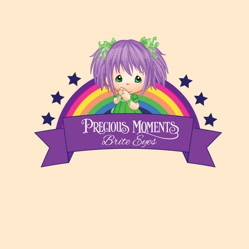 Design a fun logo for our new precious Moments Brite Eyes collection ...