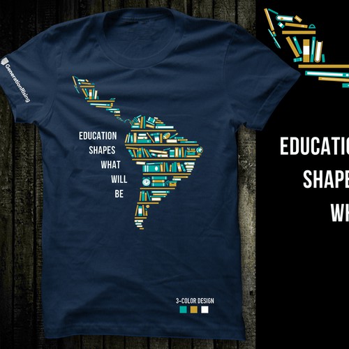 Education nonprofit needs a powerful t-shirt design | T-shirt contest