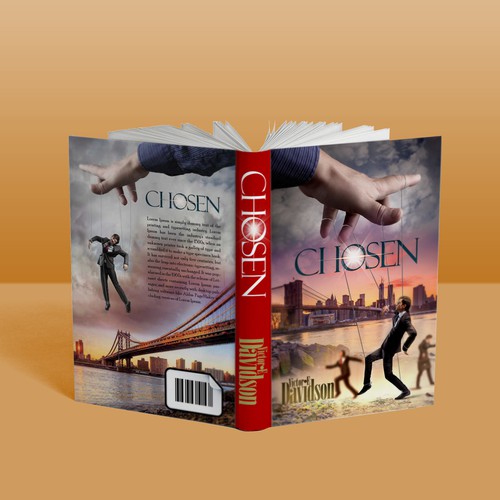 Political economic book cover art for Chosen | Book cover contest