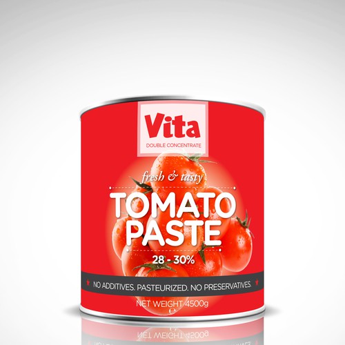 product packaging for Tomato Paste Design | Product packaging contest