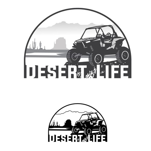 Design a masculine logo for a UTV rental shop | Logo design contest