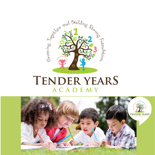 Create a fun and creative logo for Tender Years Academy childcare ...