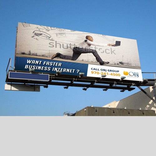 Billboard Ad for a Technology Company | Signage contest