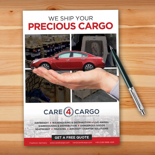 Designs | C4C Advertisement International Transport & Live Animals ...