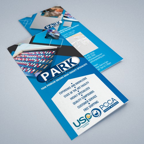 Create an eye-catching, high-end, and professional brochure for ...