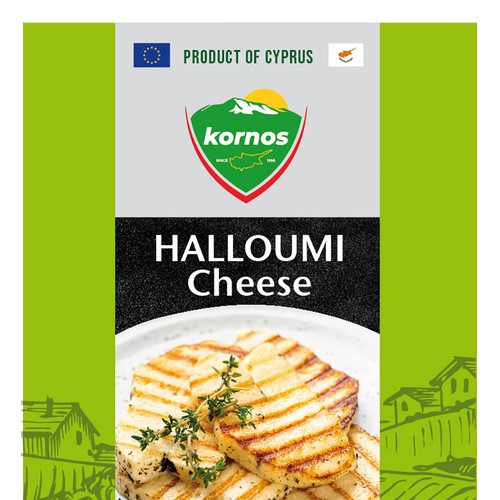 Designs | Label design for Halloumi cheese targeting US consumers ...