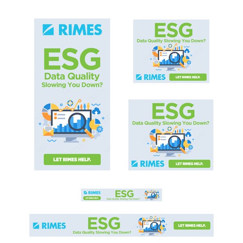 Designs | ESG banner ads for data company | Banner ad contest
