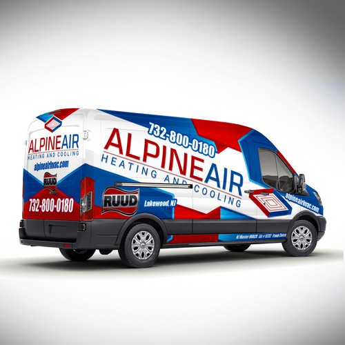 Designs | Design a professional HVAC service fleet | Car, truck or van ...
