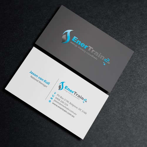 Give me a bold, neat and sleek business card design | Business card contest