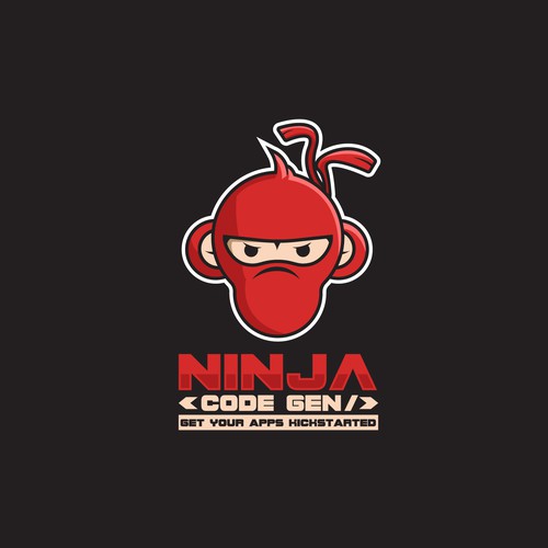 Ninja Code Gen, FUN COOL CREATIVE NEW LOGO! GLHF! | Logo design contest