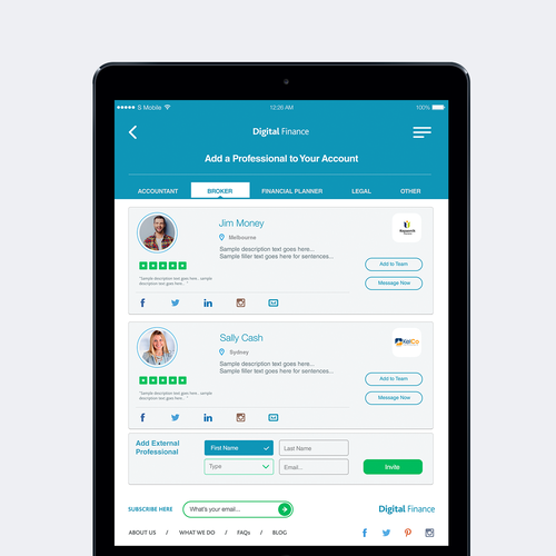 Graphic design contest for funky finance app | Other web or app design ...