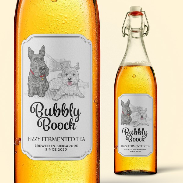 Organic exclusive wine label design - bodega cerron | Product label ...