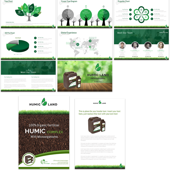 Presentation for Organic Fertilizer | PowerPoint template contest