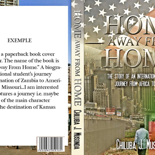 Designs | A book cover illustrating the journey of an international ...