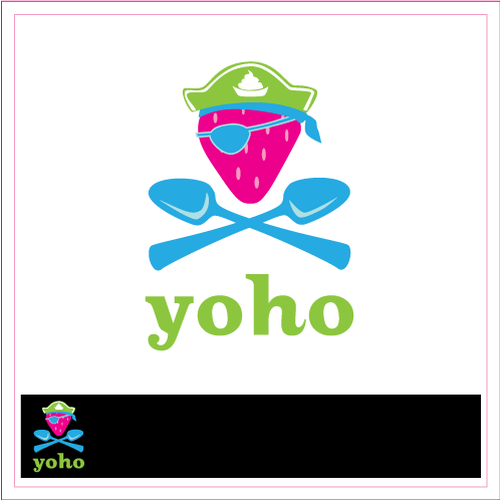 YoHo frozen yogurt identity development | Logo design contest