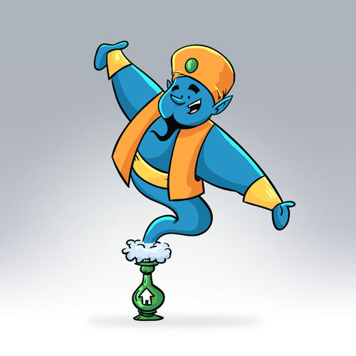 Genie character design | concurso personagem ou mascote