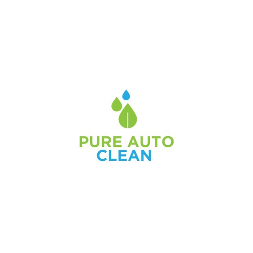 Create a logo for an Eco friendly car wash (uses 1 cup of water per ...
