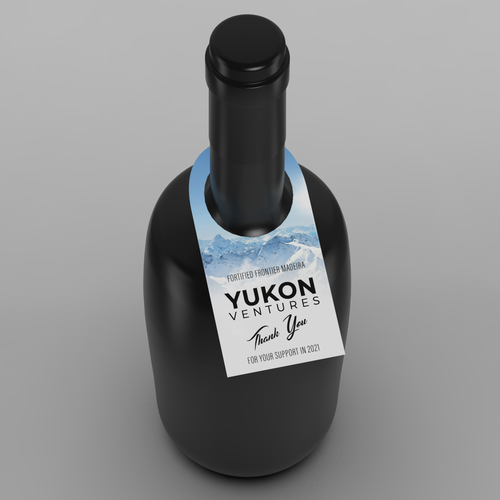 Designs | Wine label for yukon/frontier imagery | Product label contest