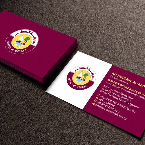 Elegant and luxury Business card design | Business card contest