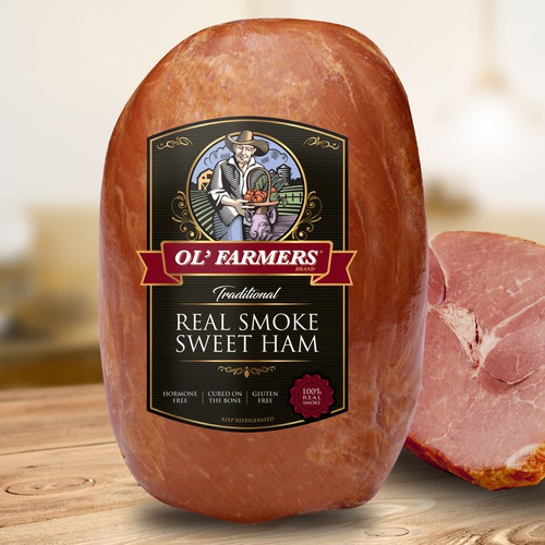 Take our Ham label from boring to Extraordinary !! | Product label contest