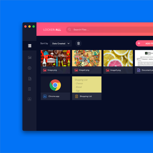 Design a beautiful "Dark-mode" UI for simple Mac app | App design contest