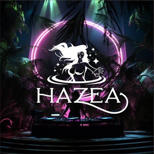 Designs | Mermaid Siren, full moon, Sea shell, water, music, Dj board ...