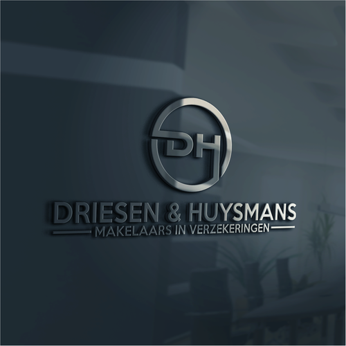 DH logo - personal approach for a professional business | Logo design ...