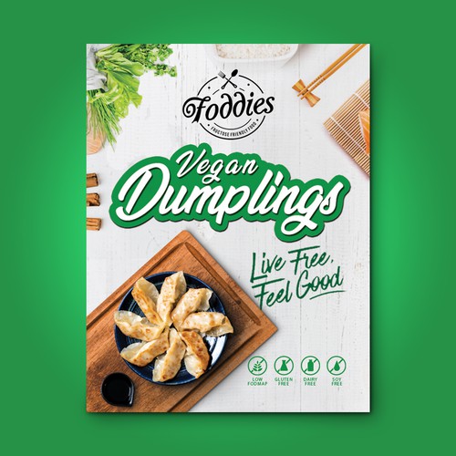 New dumpling labels needed | Product label contest