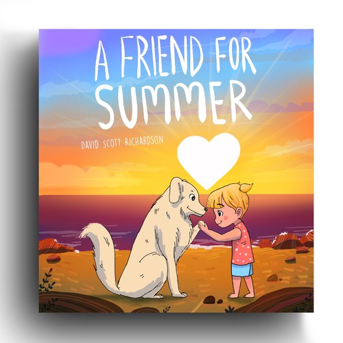 Designs | Beautiful children's book cover about friendship | Book cover ...