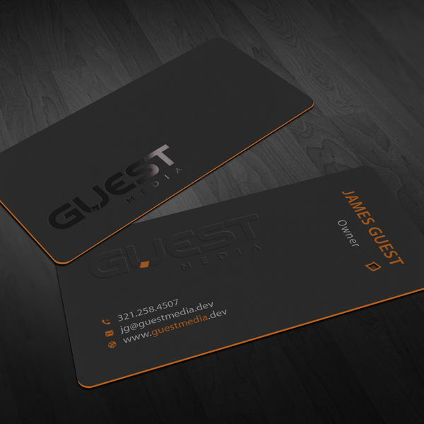 Business card (bold, minimalist, edgy, sophisticated, serious) business ...