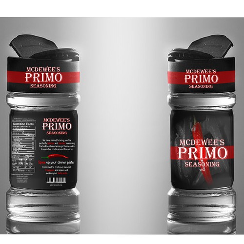 McDewee's Primo seasoning first label of new company more labels and ...