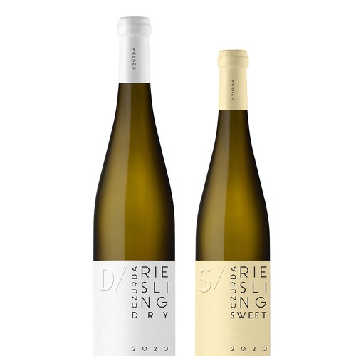 Riesling wine lable | Product label contest