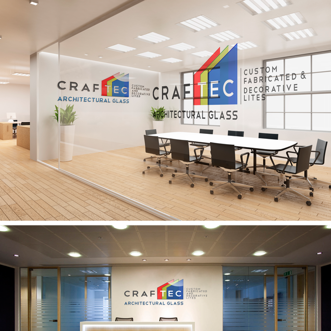 Out of the Box and Powerful LOGO & Identity Design for Craf/Tec Glass ...